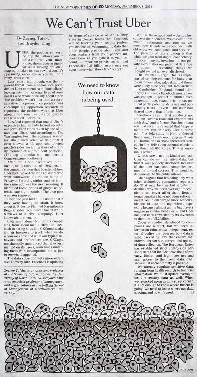 New York Times Op Ed Matt Chase Design Illustration